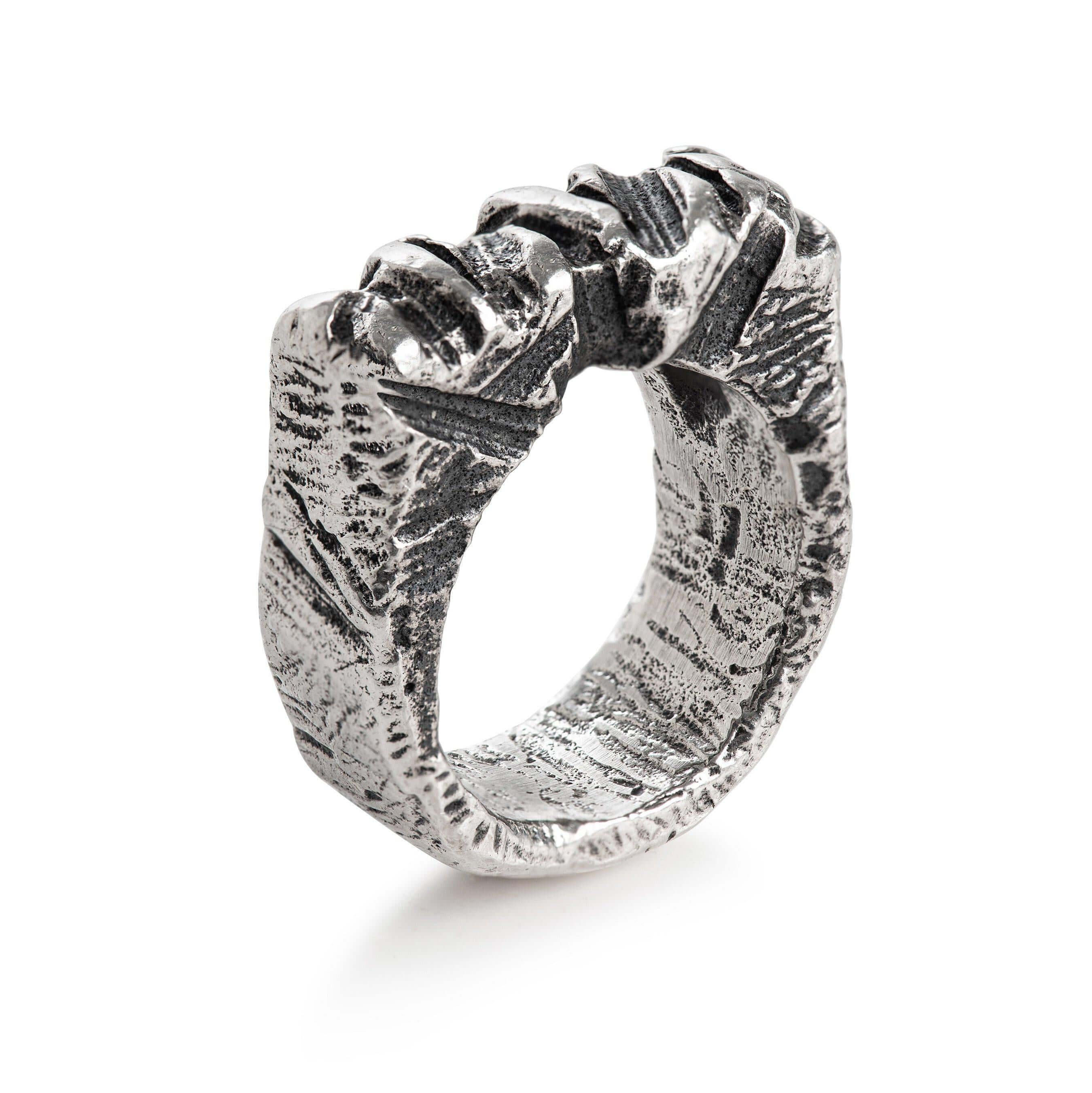 Rook Silver Ring